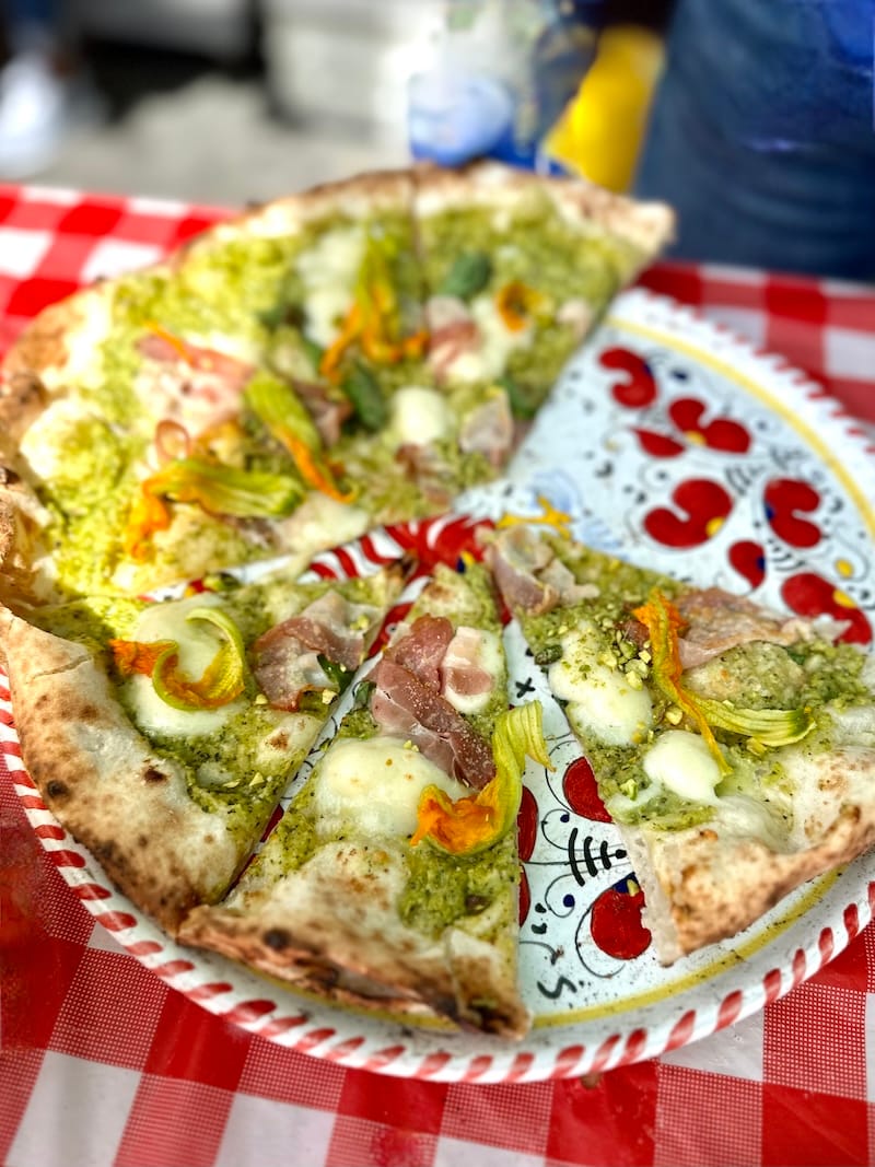 This week’s tablehopper: a real pizza work.