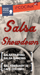 Saturday! Saturday! Saturday! Salsa Showdown! | The Chatterbox ...