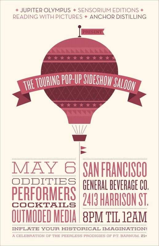 Step Right Up to the Sideshow Saloon! | The Lush | tablehopper